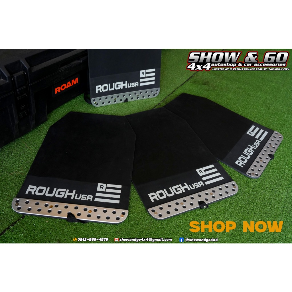 ROUGH USA Mud Flap/Mud Guard 1 Set | Shopee Philippines