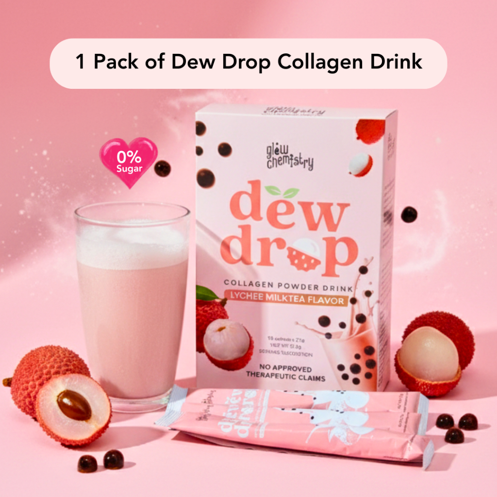 1 Dew Drop Collagen Drink 5,000mg Marine Collagen, Glowing Skin ...