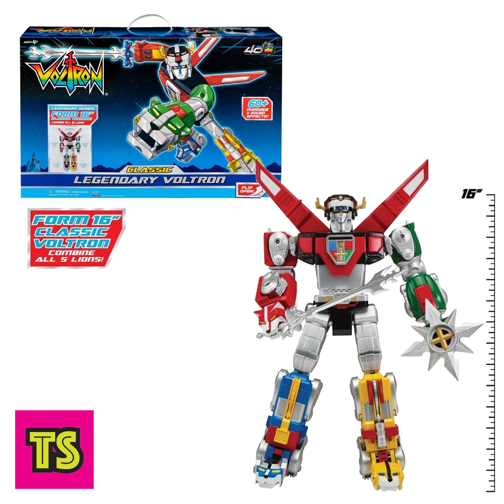 Voltron Classic (Transforming) 40th Anniversary Set of 5 Lions, Voltron ...