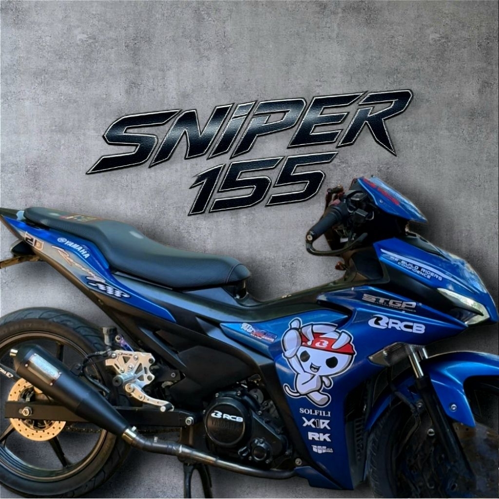 Customized Yamaha sniper 155 decals | Shopee Philippines