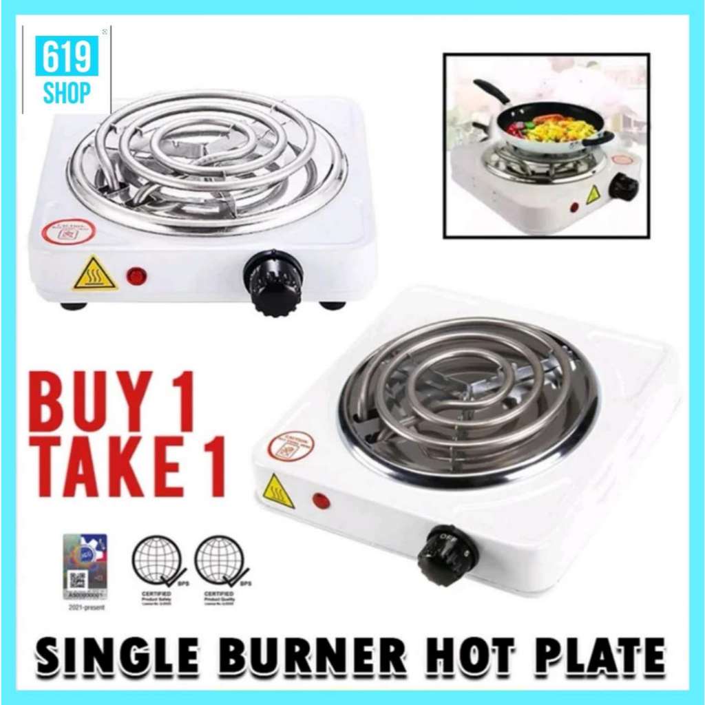 Lucky Buy 1 Take 1 Portable Electric Stove Single A Burner Hot Plate ...