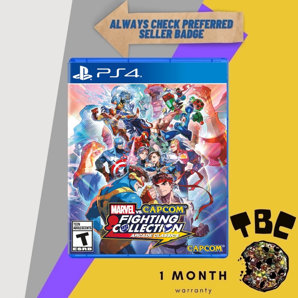 PS4 Marvel vs. Capcom Fighting Collection: Arcade Classics ...