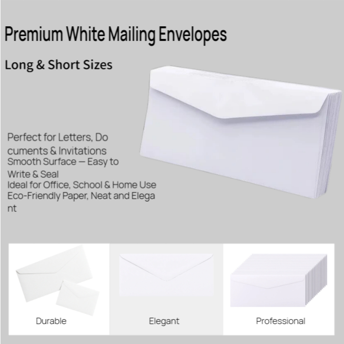 Shop white envelope for Sale on Shopee Philippines