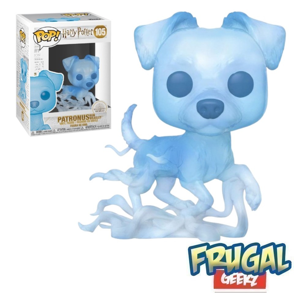 Funko Pop! Harry Potter : Patronus Ron Weasley Vinyl Figure #105 with ...