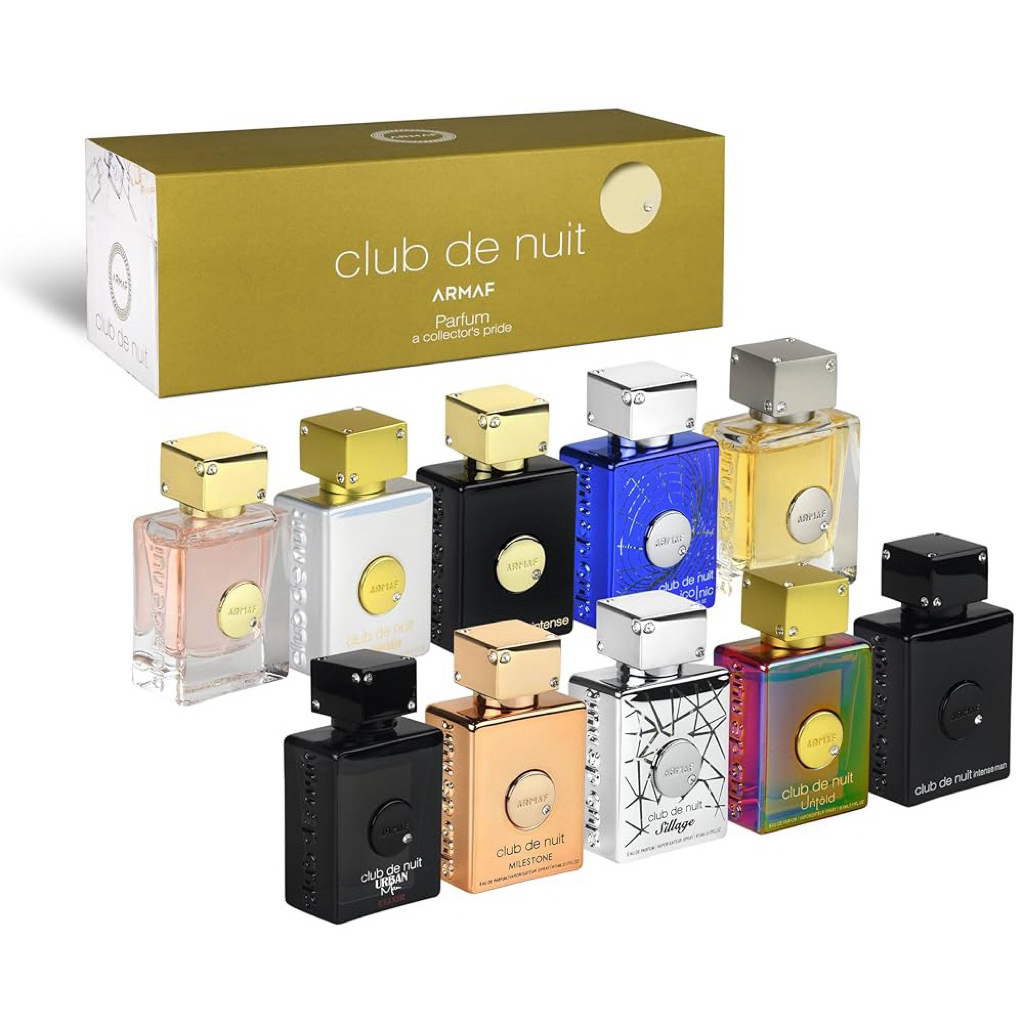 Club De Nuit Parfum A Collector's Pride Mini 5ML 10pcs | Shopee Philippines