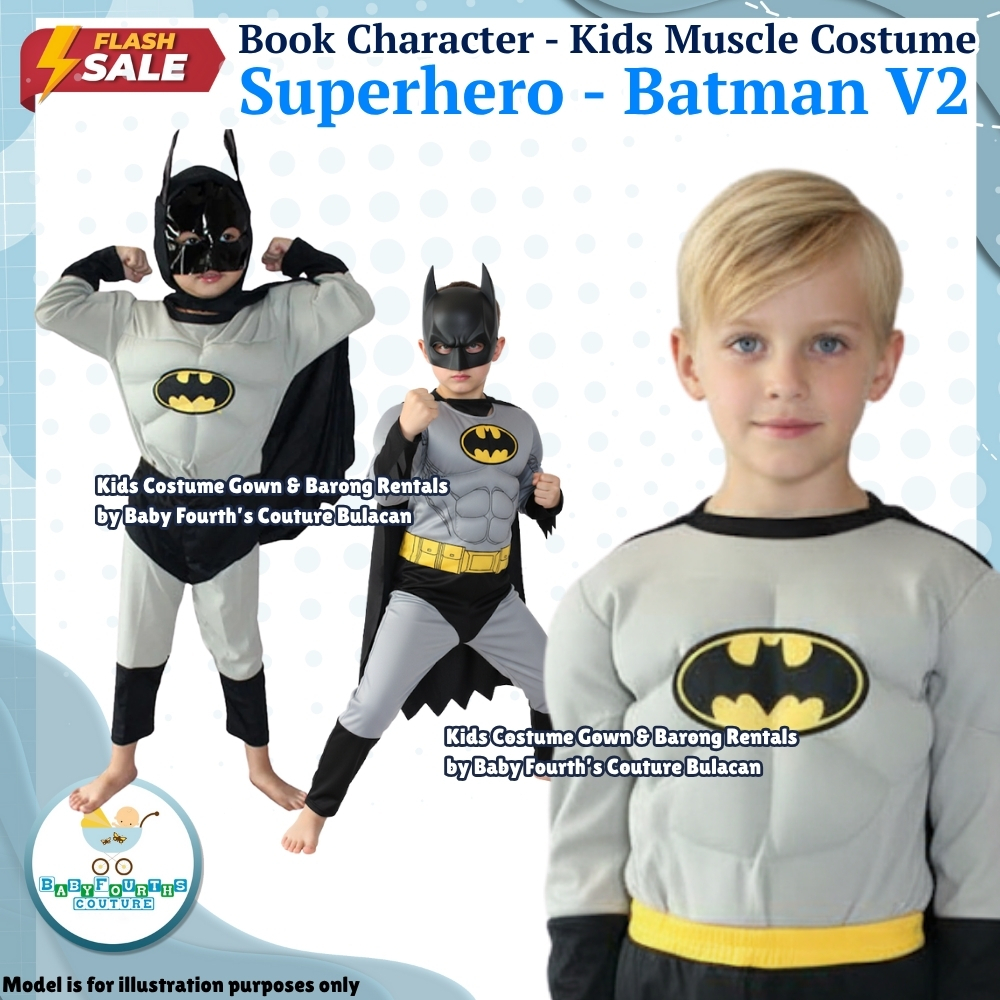 COD Book Character Movie Anime Superhero Batman Terno Muscle Costume ...