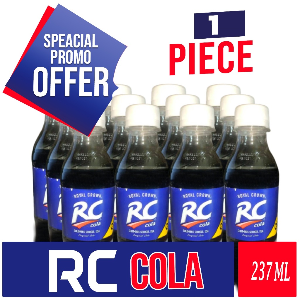RC Cola 237ml 1 BOTTLE | Shopee Philippines
