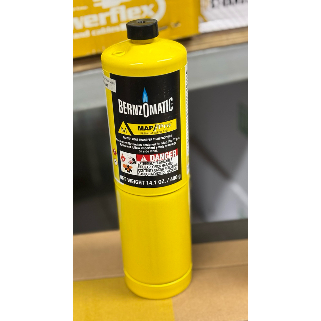 Mapp Gas (Bernzomatic Brand) Net Weight :14.1/400g | Shopee Philippines