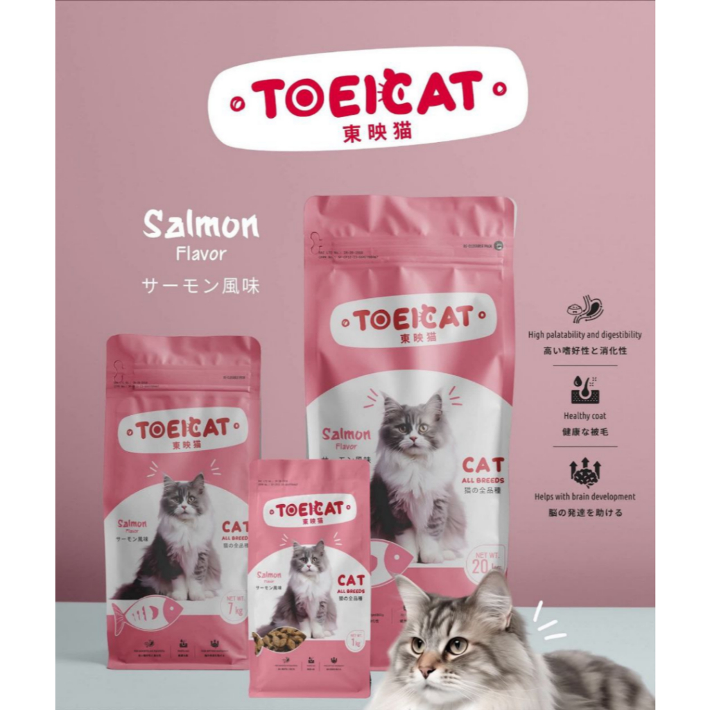 Toeicat Salmon 1kg repack | Shopee Philippines