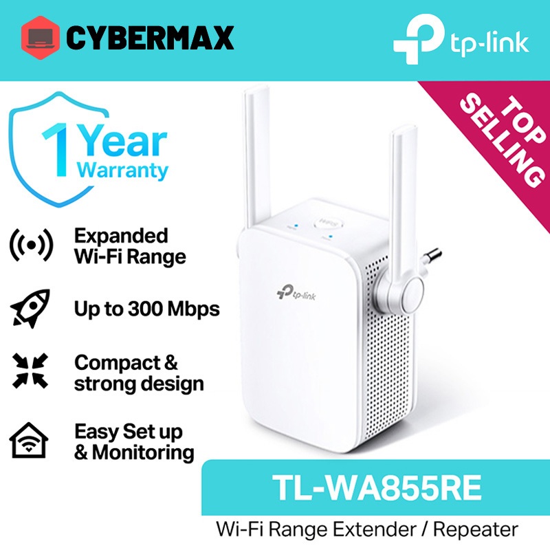 TP-Link 300mbps Wireless Wi-Fi Range Extender/Enhancer 2.4G Boosted ...