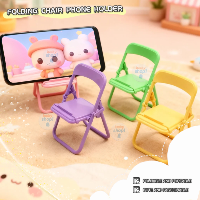 Candy Chair Mobile Phone Brackets Portable Chair Mini Desktop Stand ...