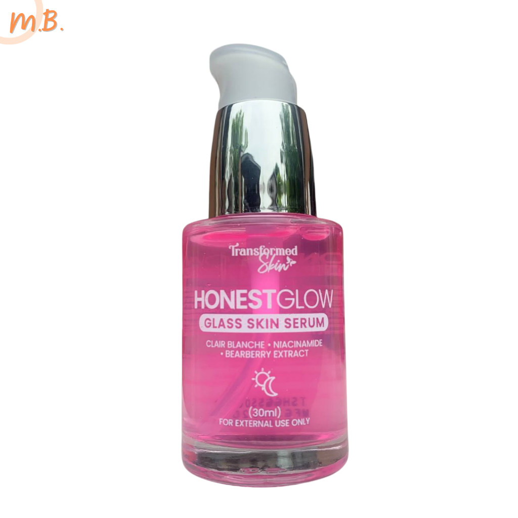 honest glow GLASS SKN SERUM (30mL) transformed skin | Shopee Philippines