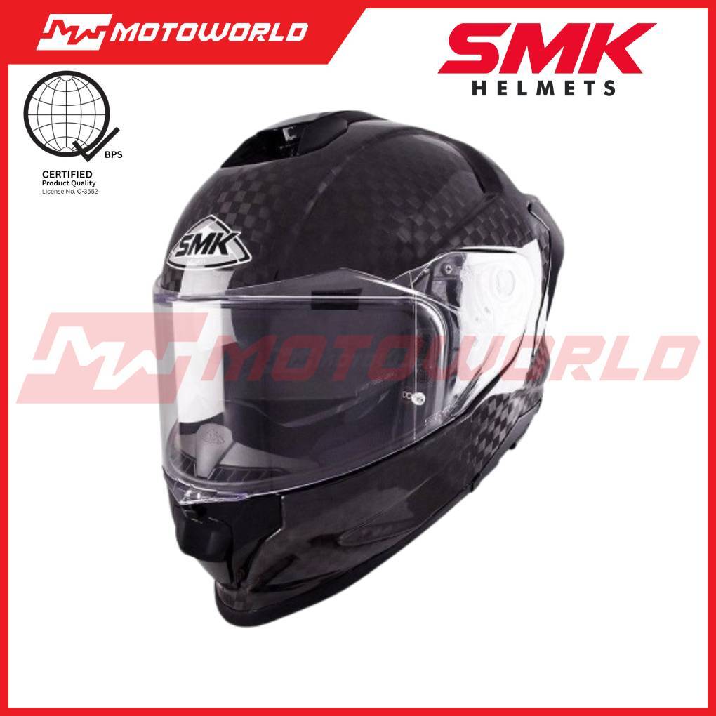 SMK TITAN CARBON MOTORCYCLE FULL FACE HELMET | Shopee Philippines