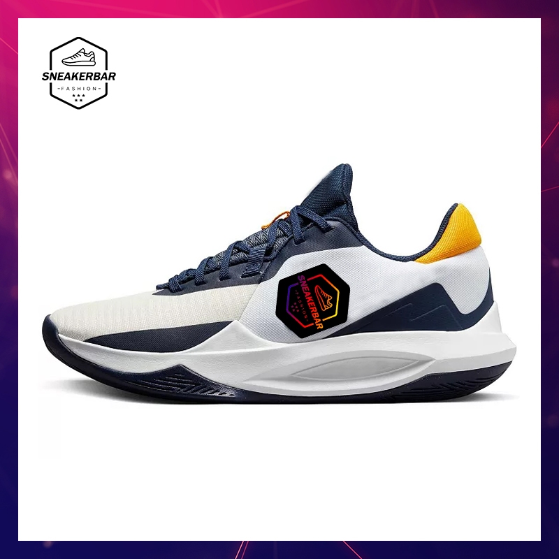 Precision 6 White Navy Basketball Shoes For Men OEM Quality Sneakers ...