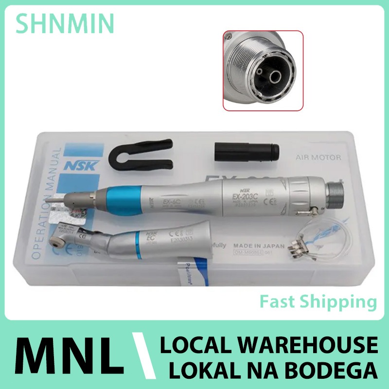 Lab Micromotor Polishing Tool EX203C Set Low Speed Handpiece NSK ...