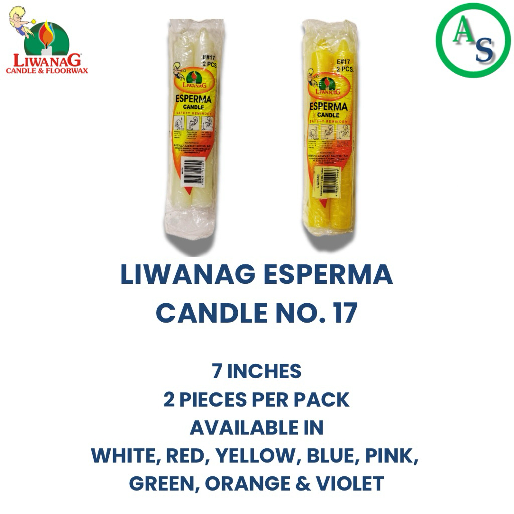 Liwanag Esperma Candle #17 | Shopee Philippines