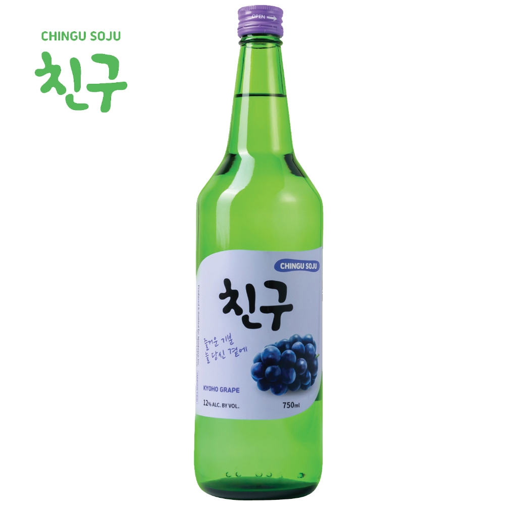 Chingu Soju Kyoho Grape 750ml | Shopee Philippines