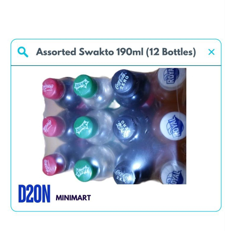 Assorted Swakto 190ml x 12 bottles | Shopee Philippines