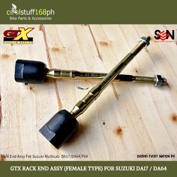 BRANDNEW GTX Rack End Assy (Female Type) 1 Set for Suzuki DA17 / DA63 ...