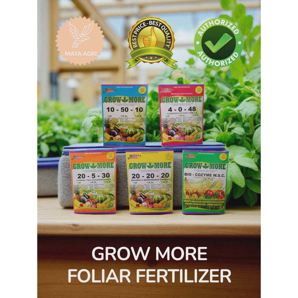 Grow More Foliar Fertilizer 1kg | Shopee Philippines
