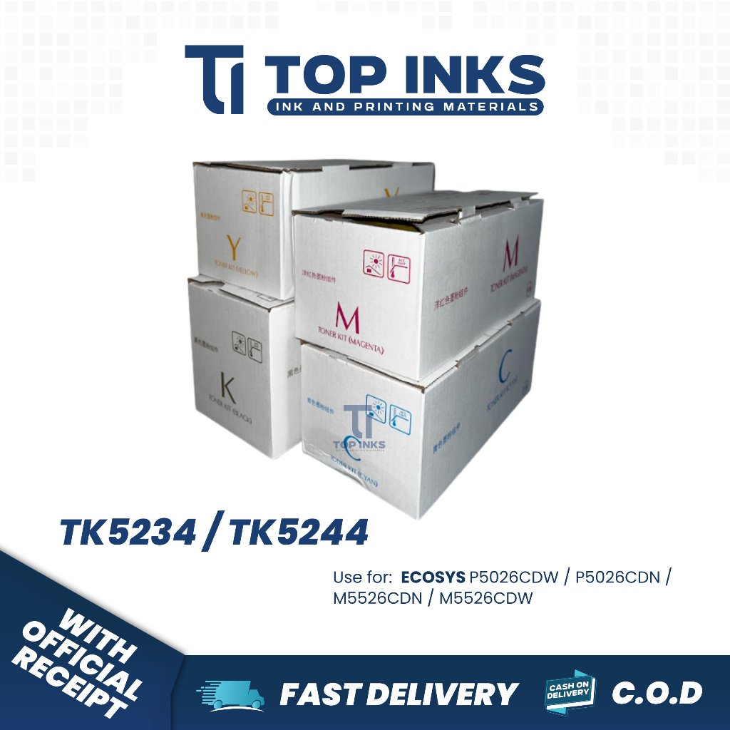Top Inks 1 PC TK 5234 Tk5244 Toner Cartridge for Kyocera Ecosys ...