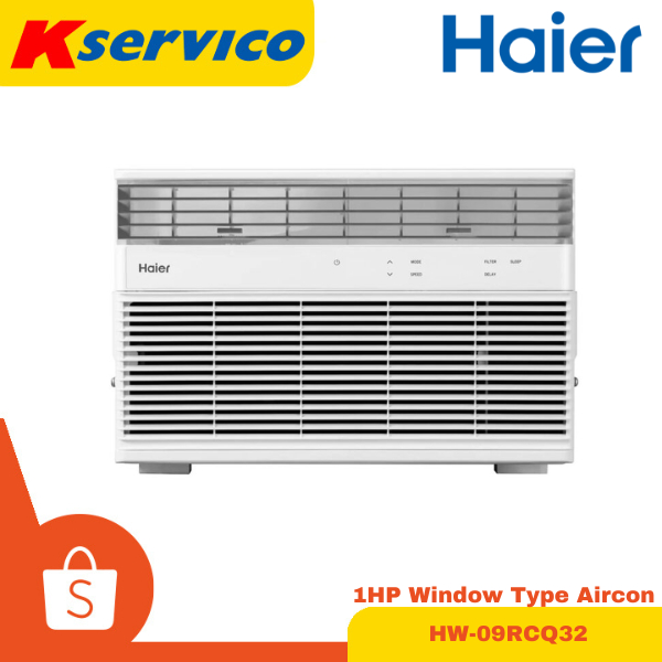 Haier HW-09RCQ32 1HP Window Type Aircon | Shopee Philippines