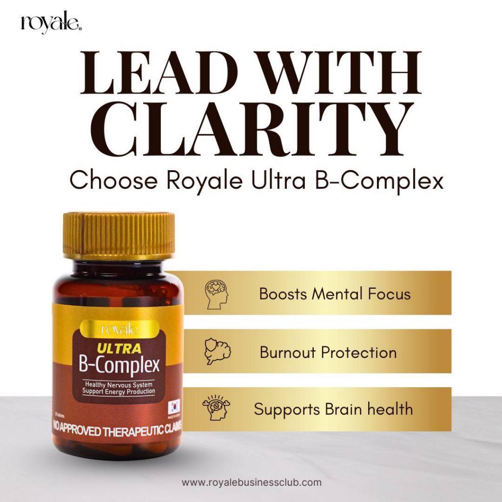 Royale Ultra B-complex Healthy Nervous System Support Energy Production ...