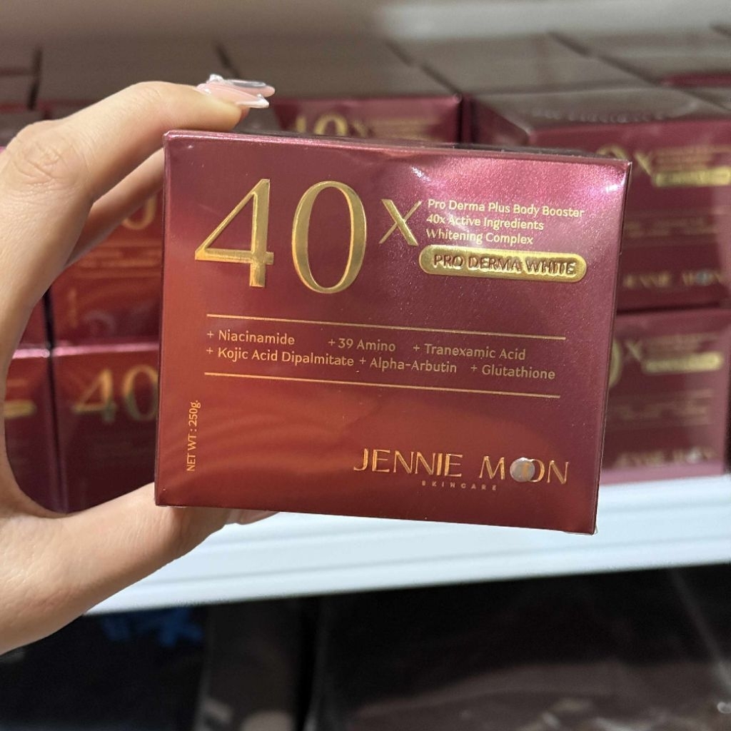 NEW JENNIE MOON 40X Pro Derma Plus Body Booster Body Lotion with Foil ...