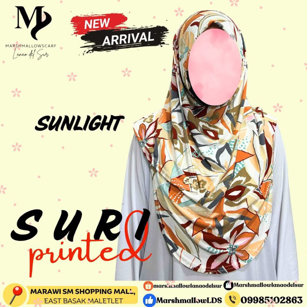 Suri Mom Printed (MarshamallowScarf Original) | Shopee Philippines