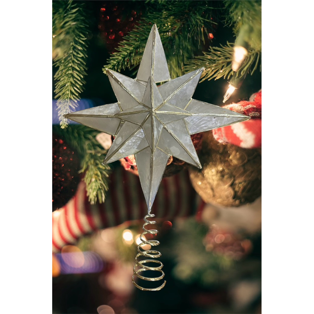 Capiz Christmas Bethlehem Star Tree Topper | Shopee Philippines
