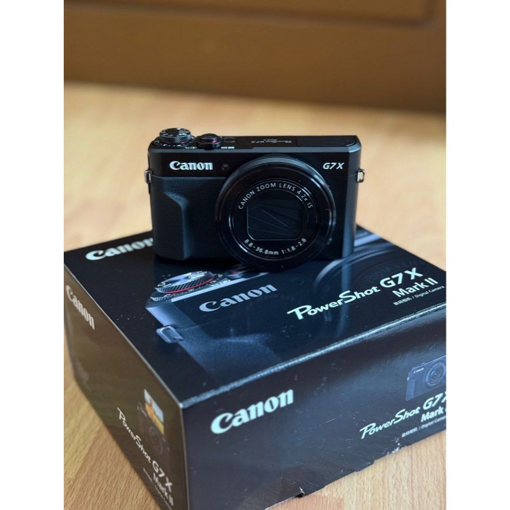 Canon G7X Mark II Vlogging Camera Set – Ready to Use with 64GB SD Card ...