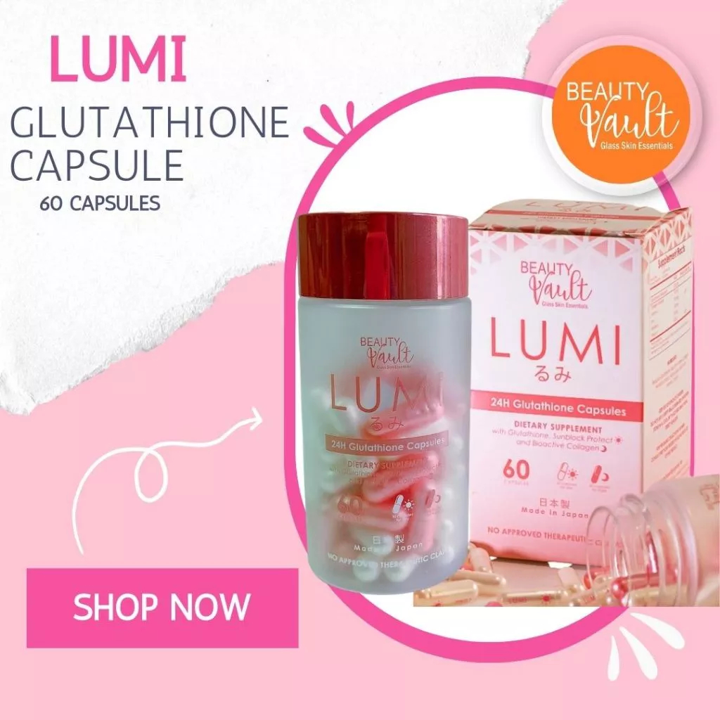 LUMI Day Glutathione Collagen Capsule Beauty Vault Maymay Entrata Ivana ...