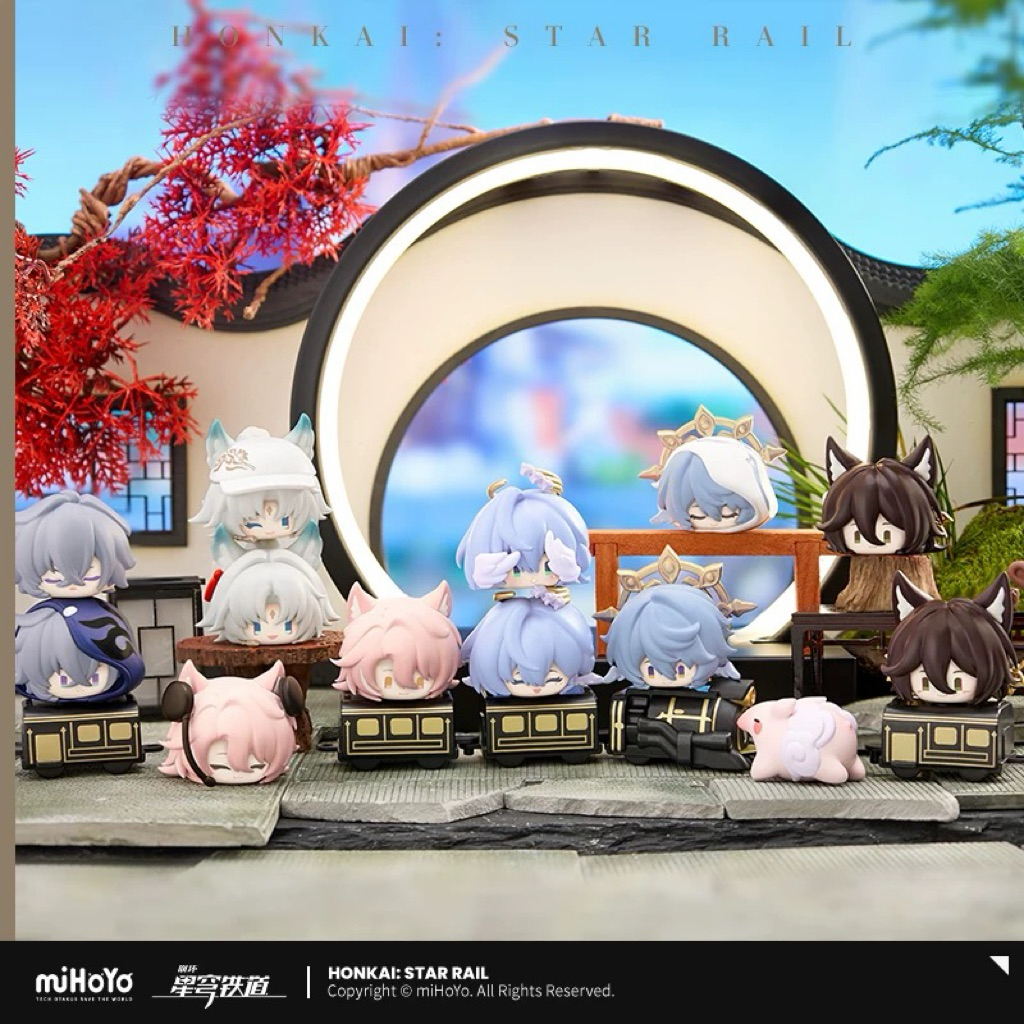 [Official Honkai: Star Rail] Chibi Train Figures | Shopee Philippines