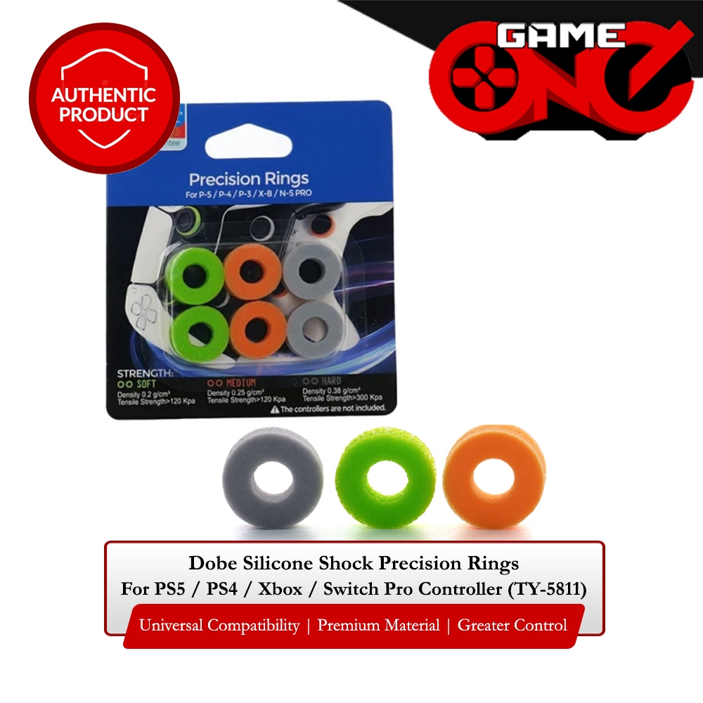 Dobe Silicone Shock Precision Rings for PS5 / PS4 / Xbox / Switch Pro ...