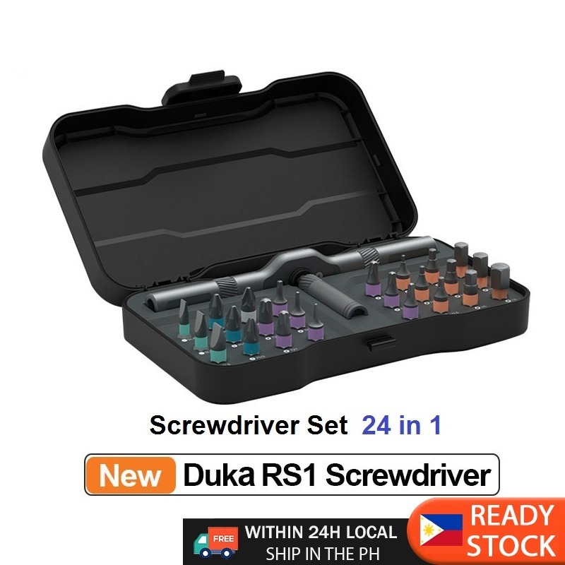 DUKA Ratchet Screwdriver Set RS1 24 in 1 Multi-purpose Ratchet Wrench ...