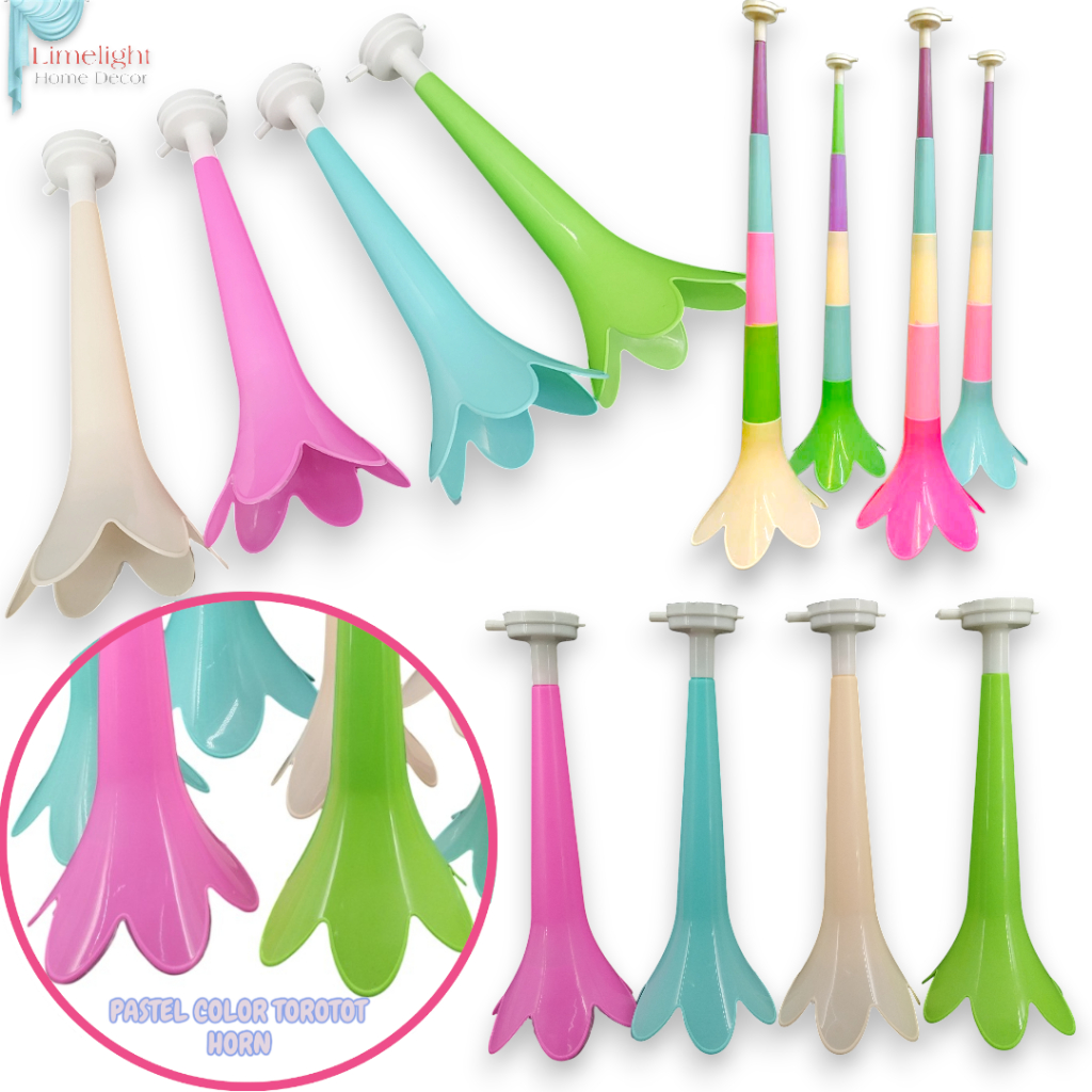 Flower Design Torotot Horn Musical Instruments Loud Horn for New Year ...