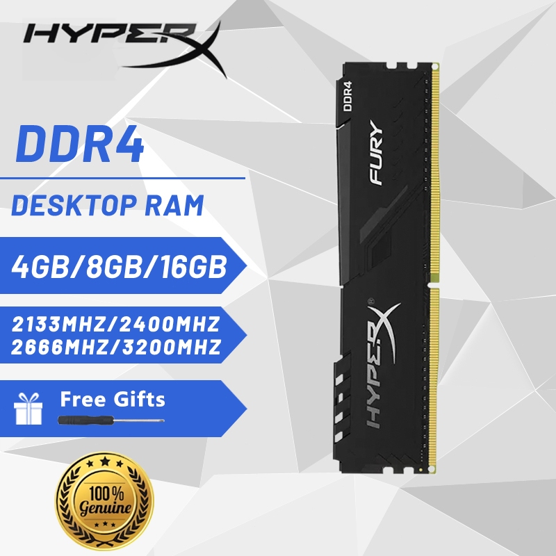 DDR4 RAM Desktop 4GB 8GB 16GB 2133Mhz 2400Mhz 2666Mhz 3200Mhz DIMM Game ...