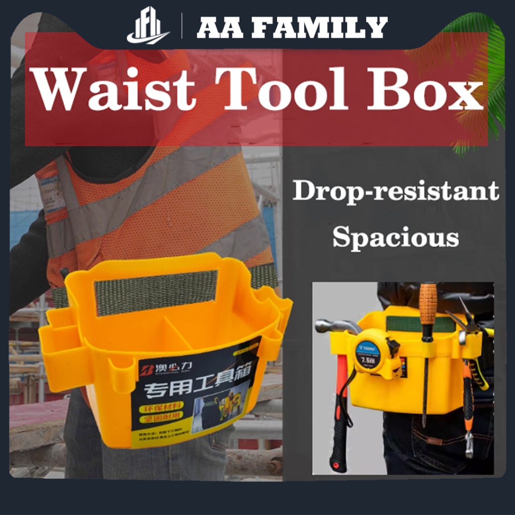 Woodworking Nail Pocket Plastic Nail Box Construction Site Nail Bucket ...