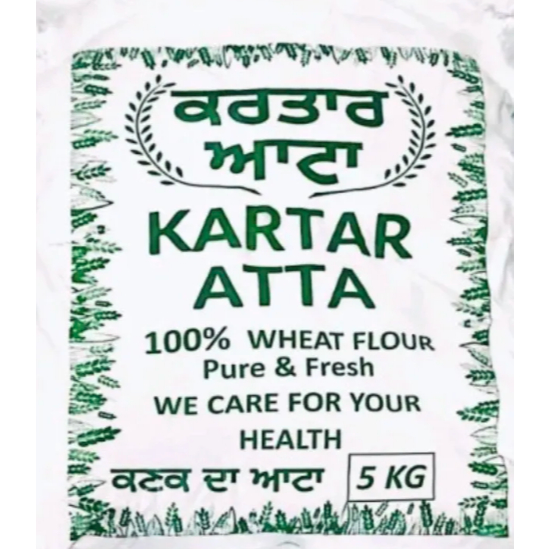 Kartar Chakki Fresh Atta – 100% Whole Wheat Flour | Soft & Healthy Roti ...