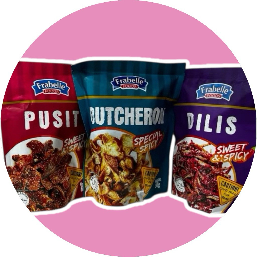 Frabelle Foods Pasalubong Pusit, Butcheron, Dilis Sweet and Spicy Halal ...