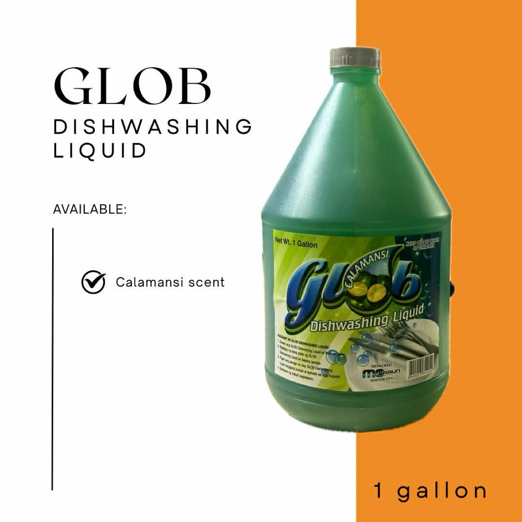 Glob Diswashing Liquid 3.2L Gallon Size | Shopee Philippines
