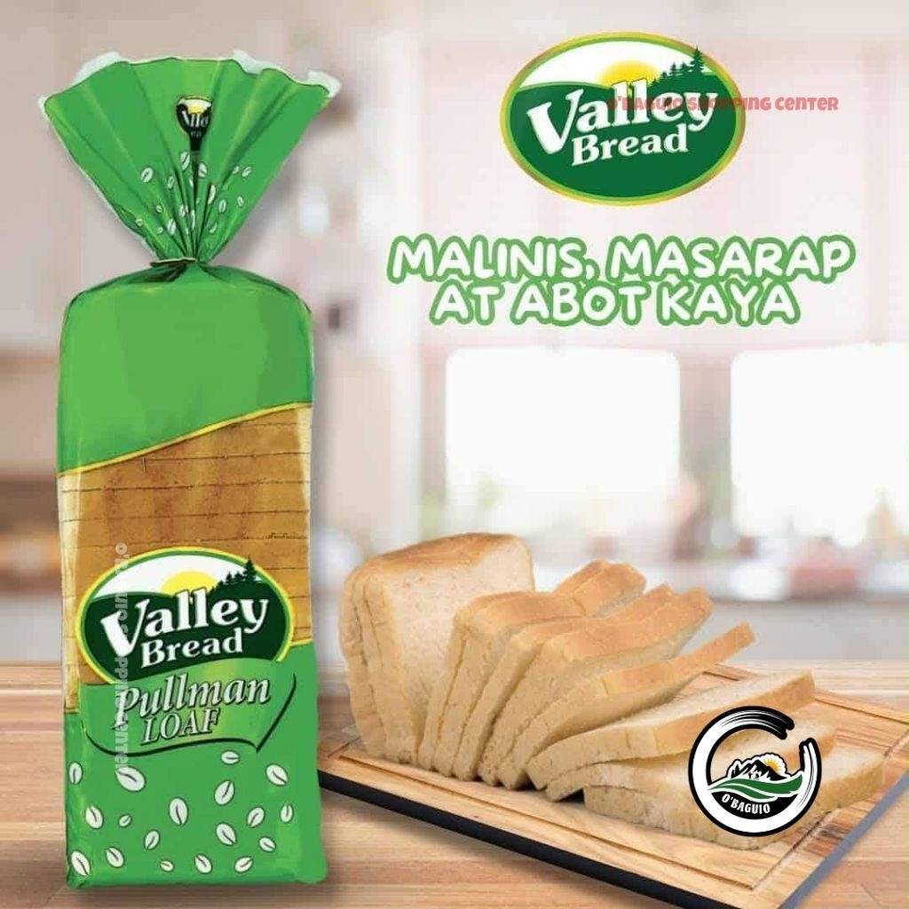 4 Packs Loaf Bread - Valley | 500g | O'Baguio (COD) | Shopee Philippines