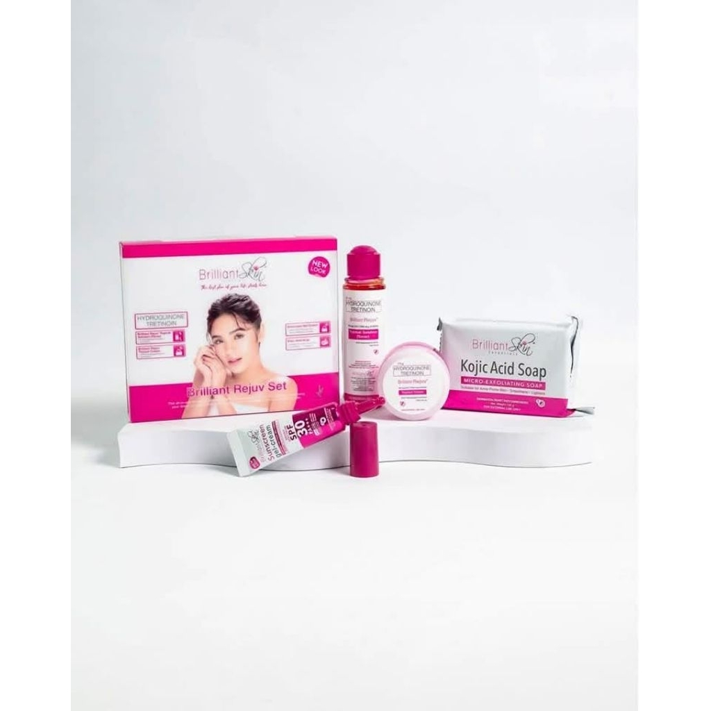 Brilliant Skin Rejuvinating set w/freebies donut eat soap | Shopee ...