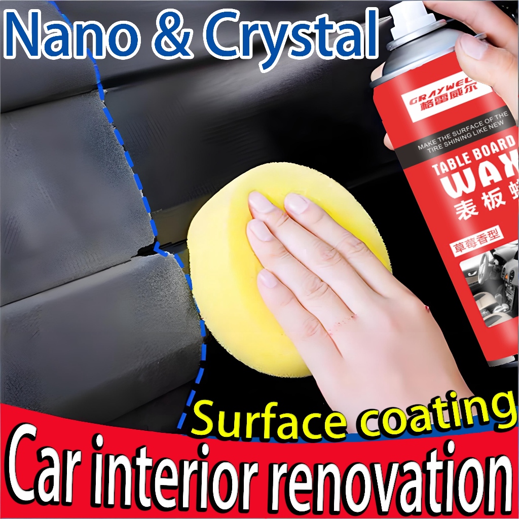 Car interior Watch Wax Interior Spray Interior Cleaning Spray Dashboard ...