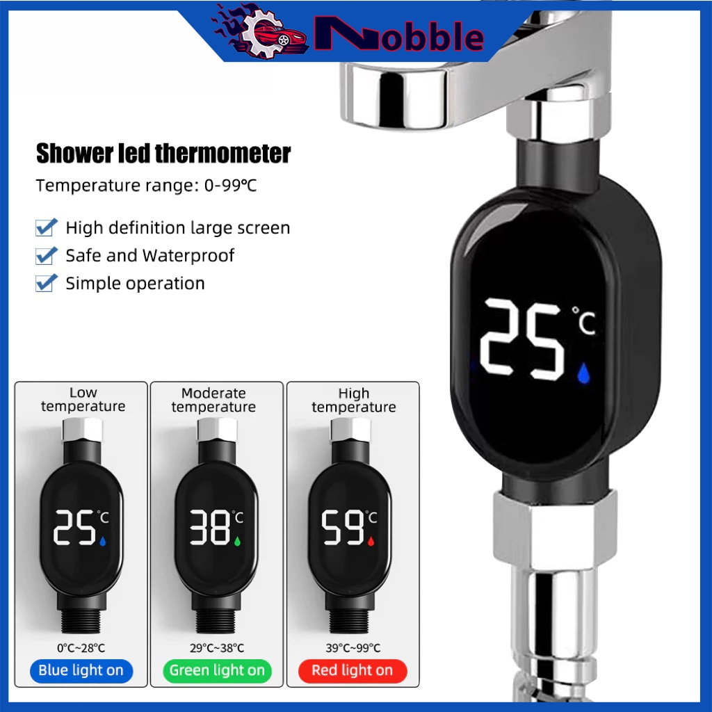 Shower Universal Water Temperature Gauge, Baby Shower, Children Shower ...
