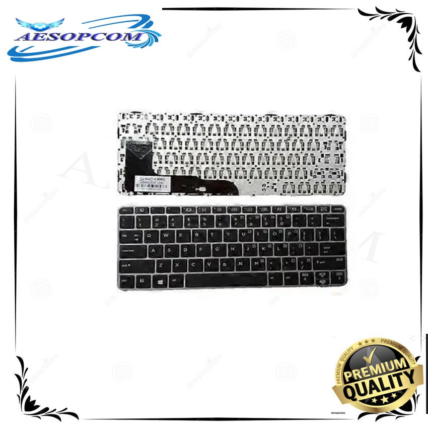 Laptop Keyboard 820 G3 Compatible with HP EliteBook 820 G4 828 G3 725 ...
