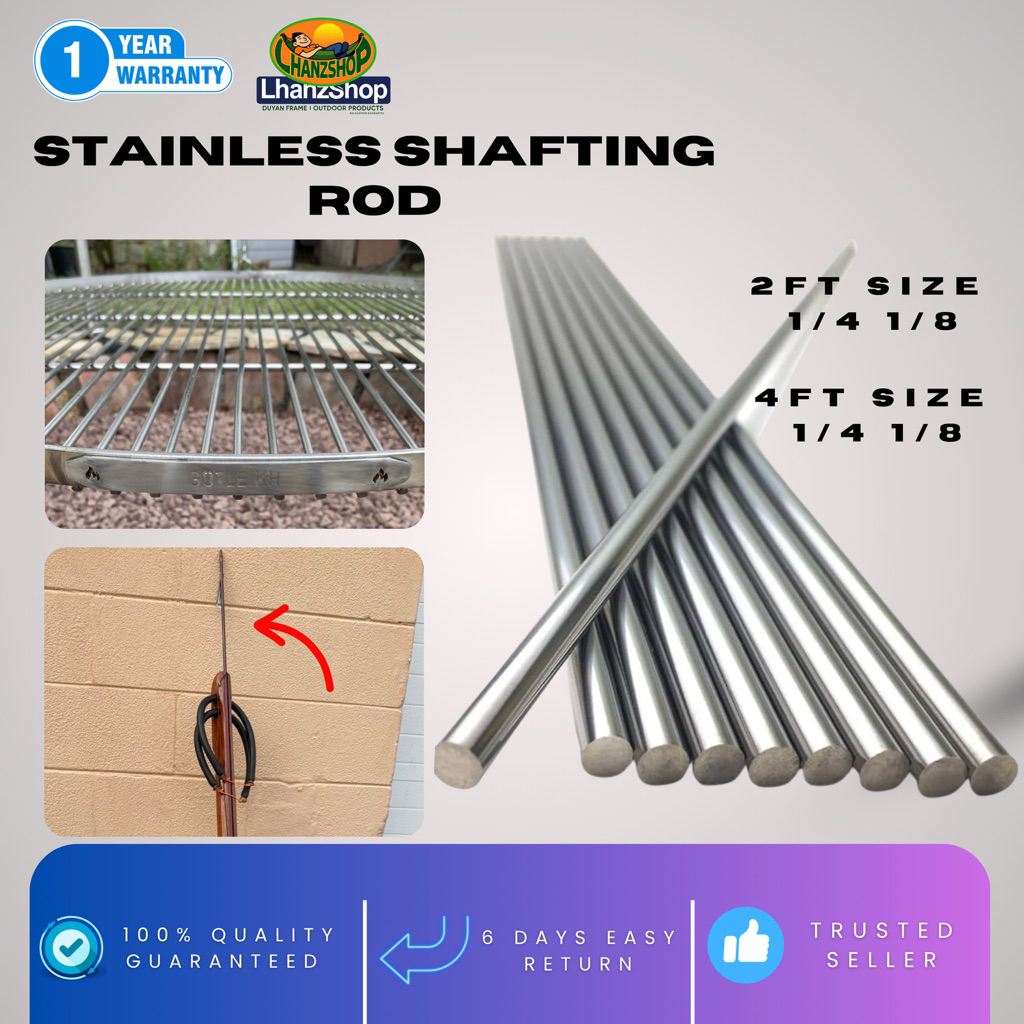 Stainless Steel Shafting 304 | 2 Feet & 4 Feet Long 3/16 (4.78mm ...