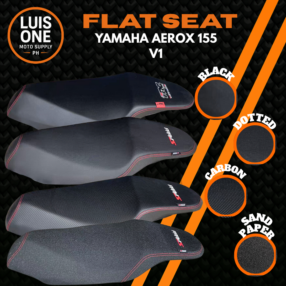 Flat Seat for Yamaha Aerox 155 V1 – Premium Racing Seat (4 Texture ...