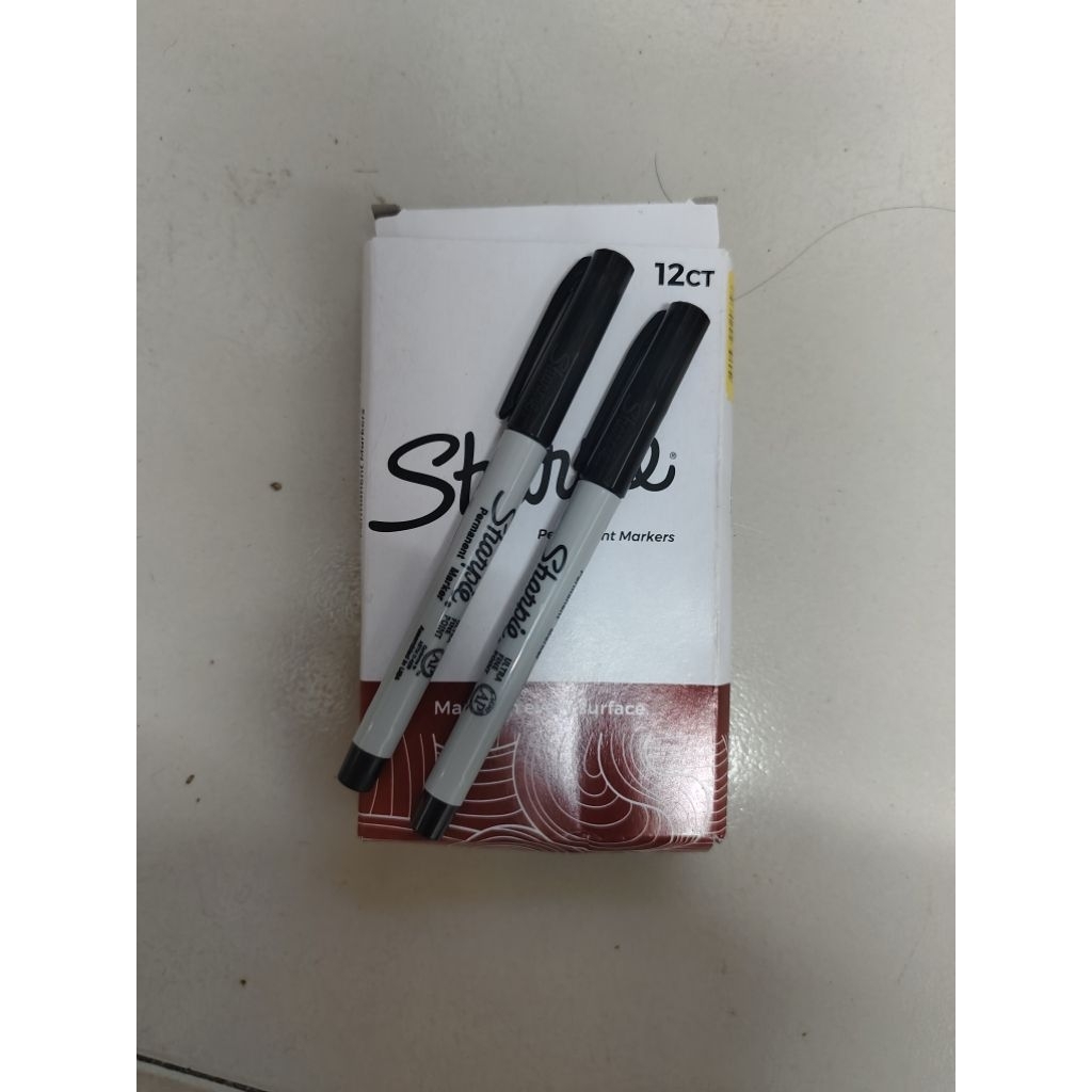 SHARPIE 12CT PERMANENT MARKER - Sold Per Piece | Shopee Philippines