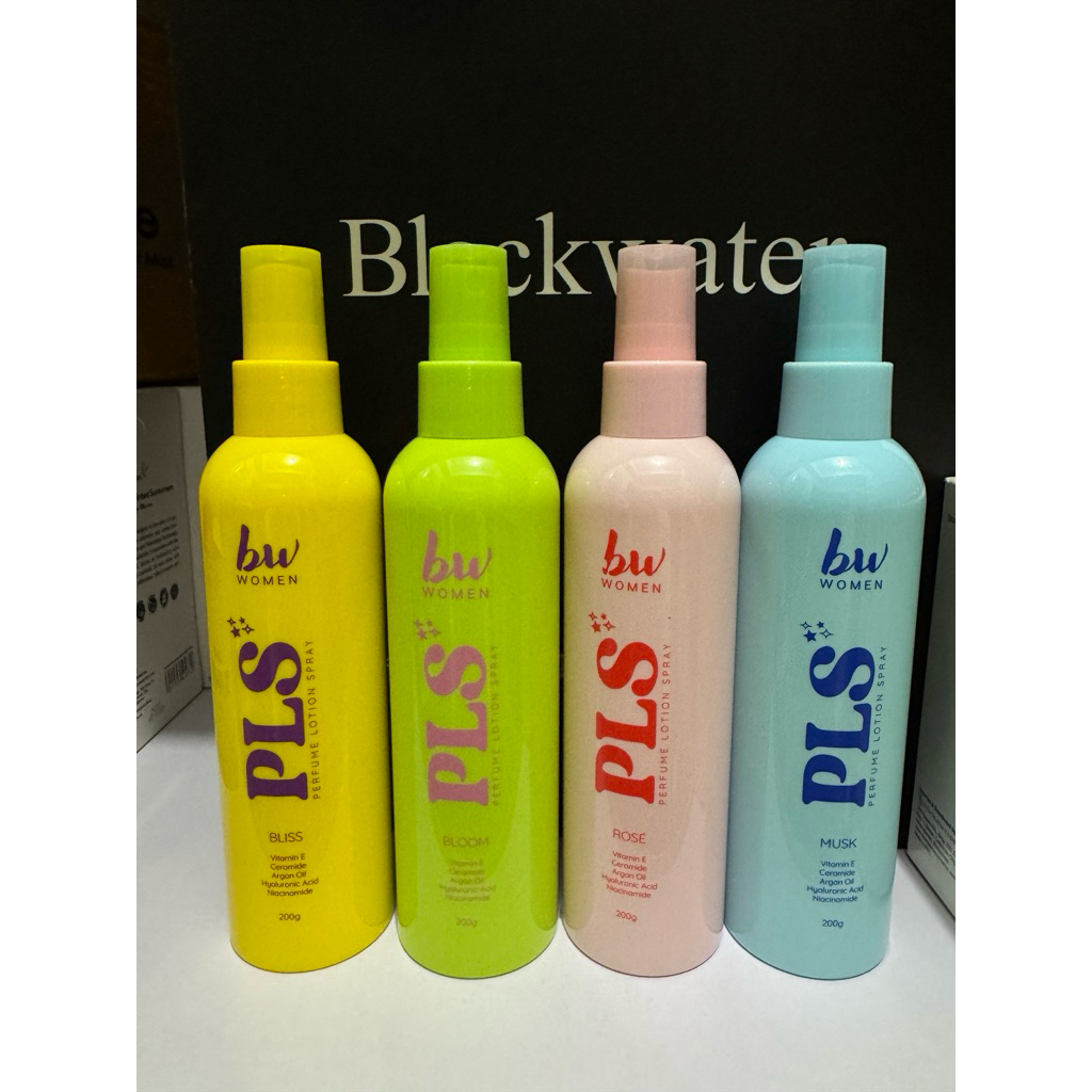 BW Women Perfume Lotion Spray by Blackwater 200g with Hyaluronic Acid ...